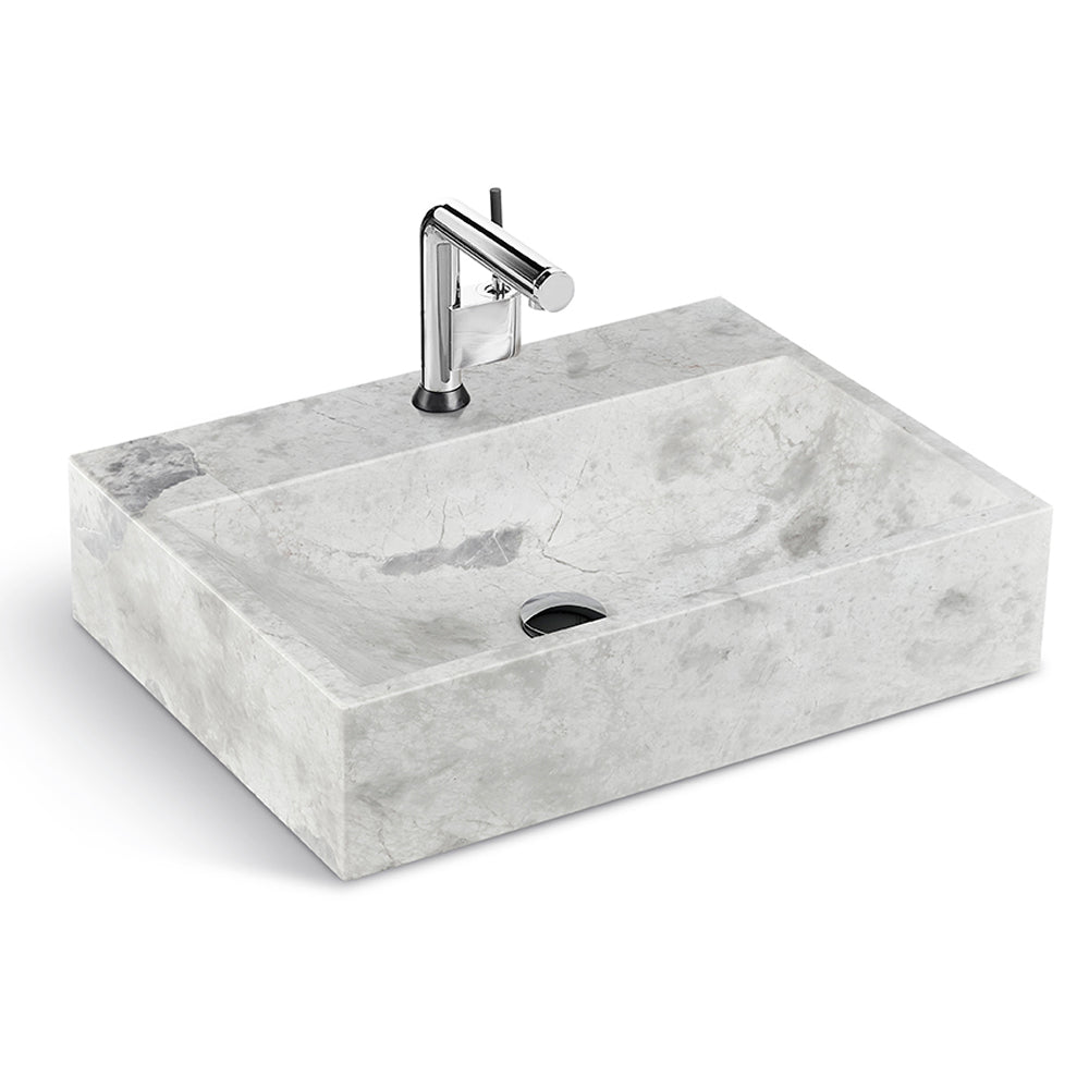 Ice Marble Block Sink | Solid Stone | Several Dimensions | LMS – Unik Stone